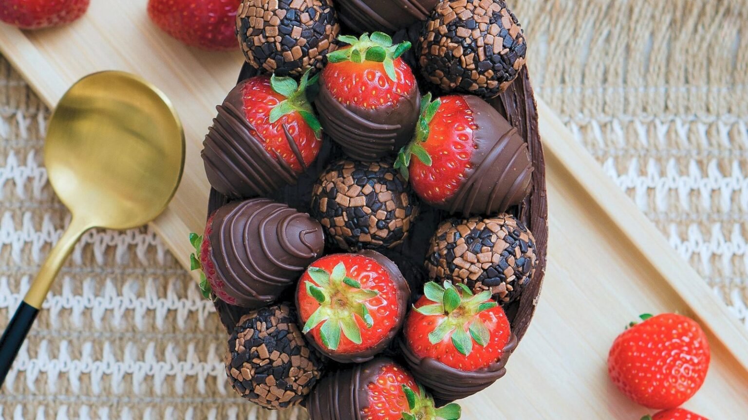 Luxury Chocolate Covered Strawberries Recipe – Elegant & Easy - Cook ...