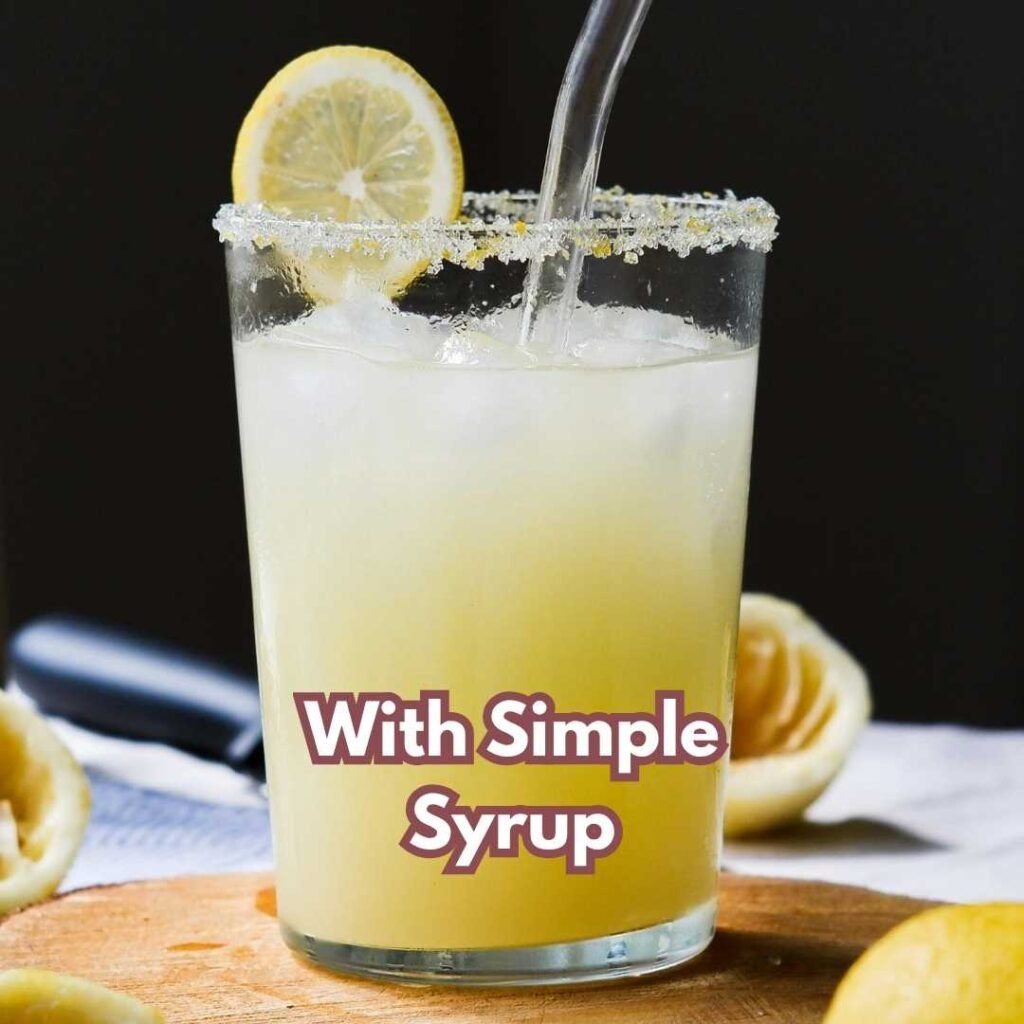 Lemonade with Simple Syrup and Lemon Juice – Perfect Summer Drink ...